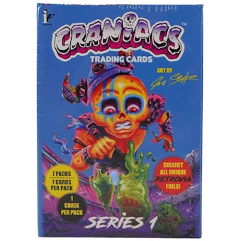 Craniacs Trading Cards Series 1 7-Pack Blaster Box